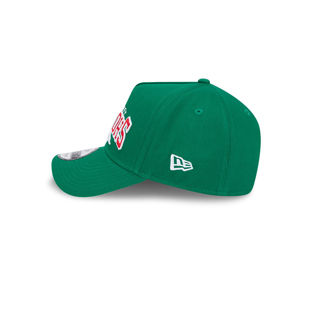 New Era 9Forty A-Frame NRL Team Arch Logo South Sydney Rabbitohs Green ...