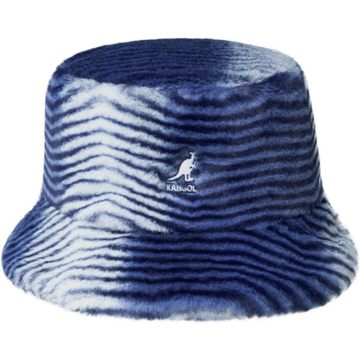 Kangol Faux Fur Bucket Blue Mongoose – Cap-Z Australia