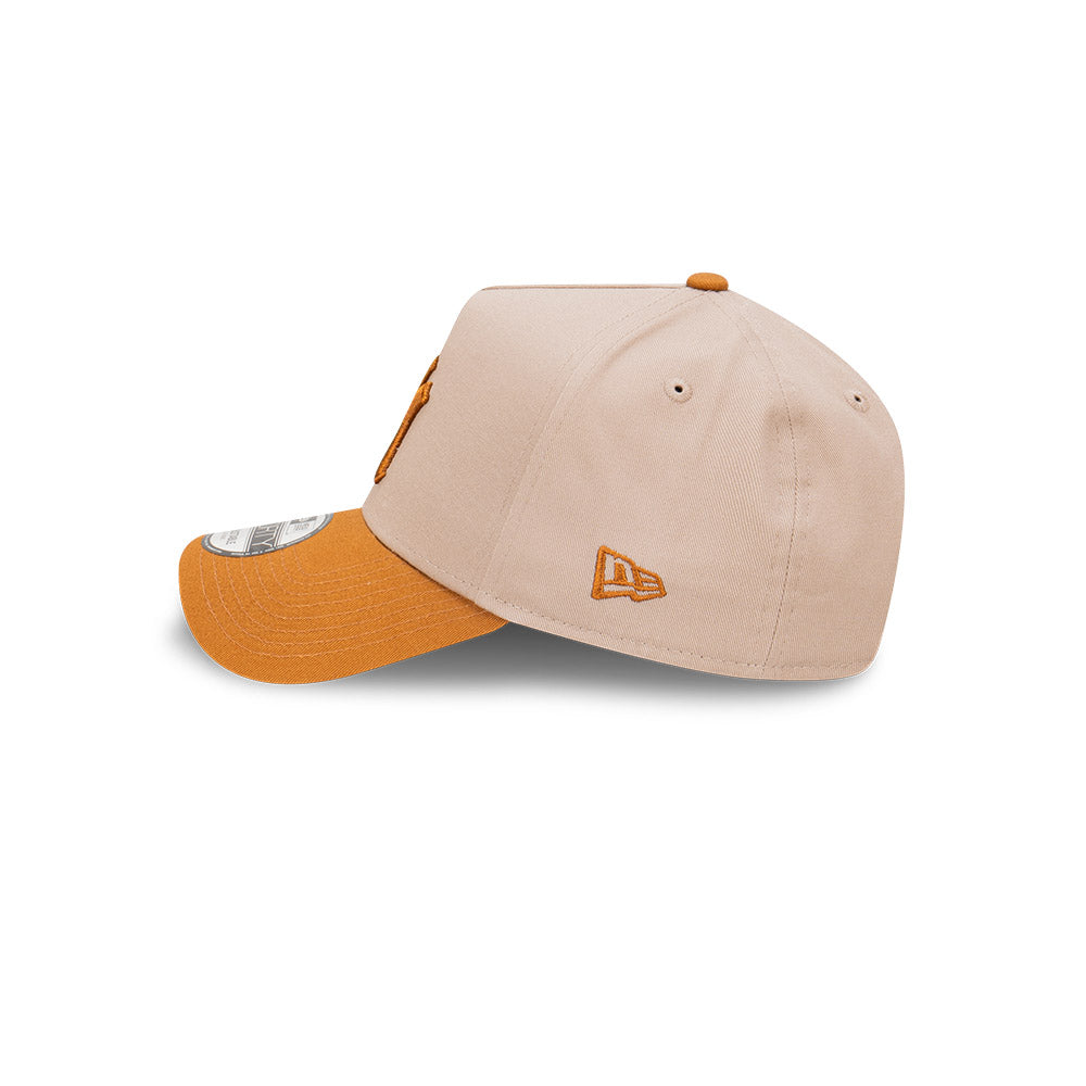 New Era 9Forty A-Frame MLB Seasonal Tonal New York Yankees Toasted Pea ...