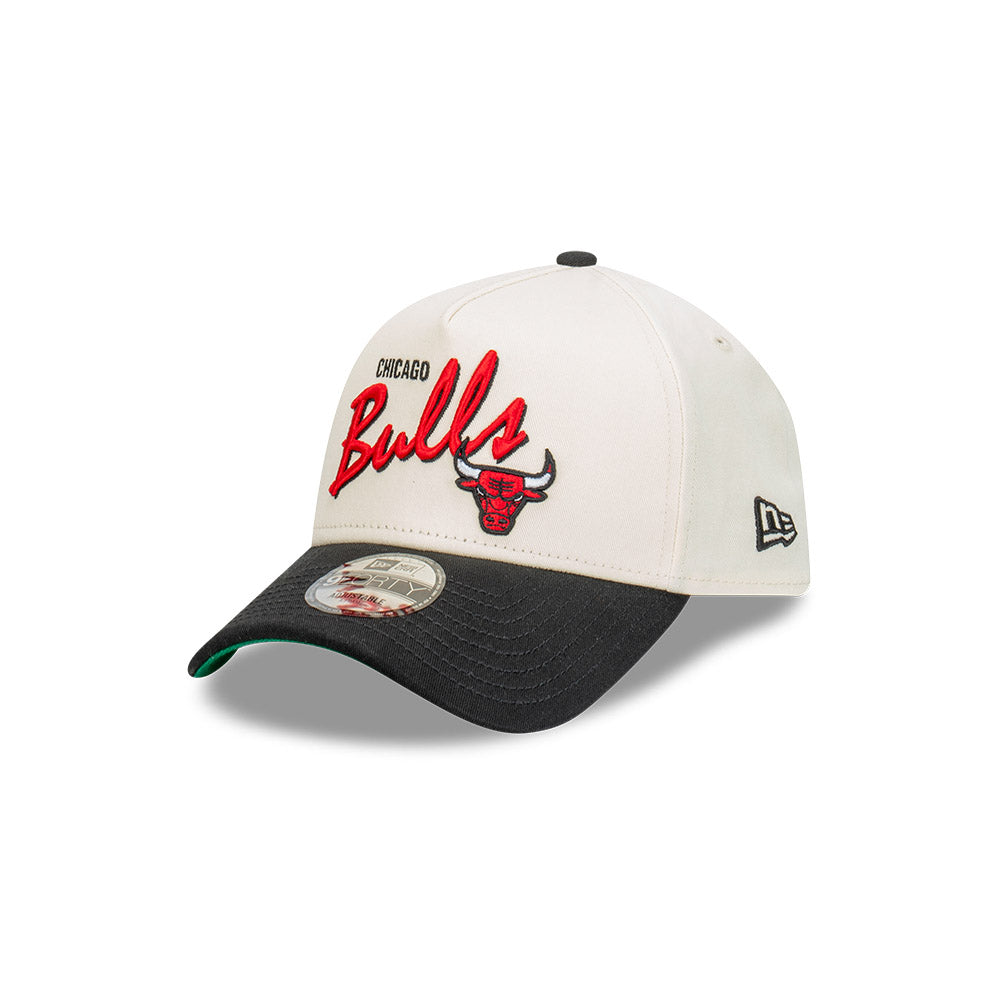 New Era 9Forty A-Frame NBA Chrome Script Chicago Bulls – Cap-Z Australia