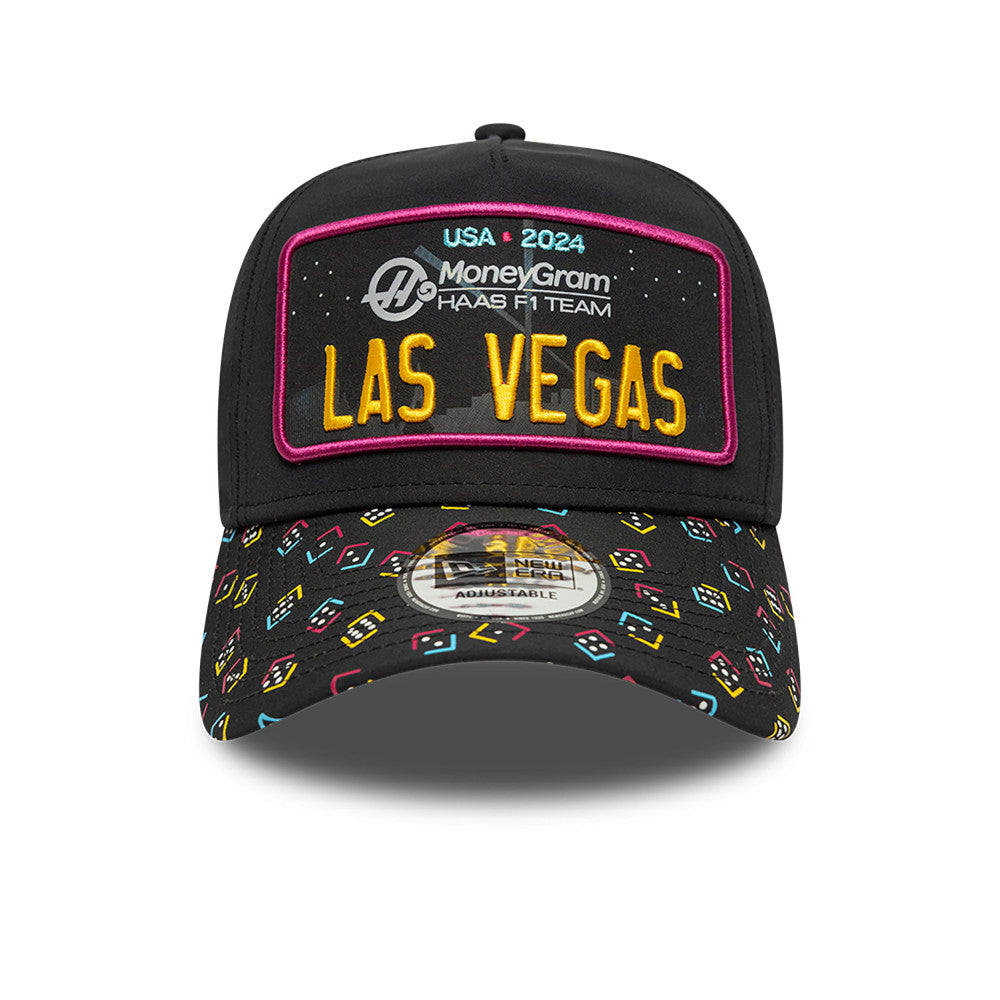 New Era 9Forty E-Frame F1 HAAS Team Las Vegas Grand Prix Black – Cap-Z ...