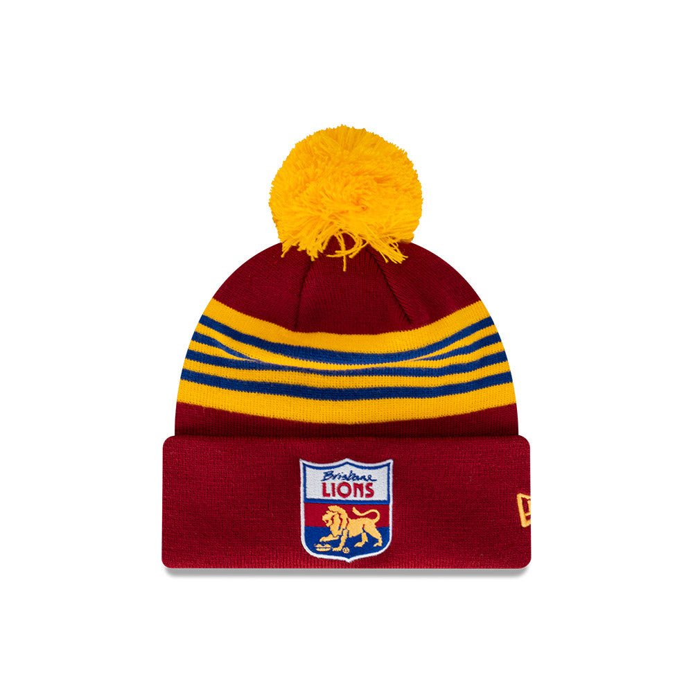 New Era Beanie AFL 2024 Heritage Team Brisbane Lions – Cap-Z Australia