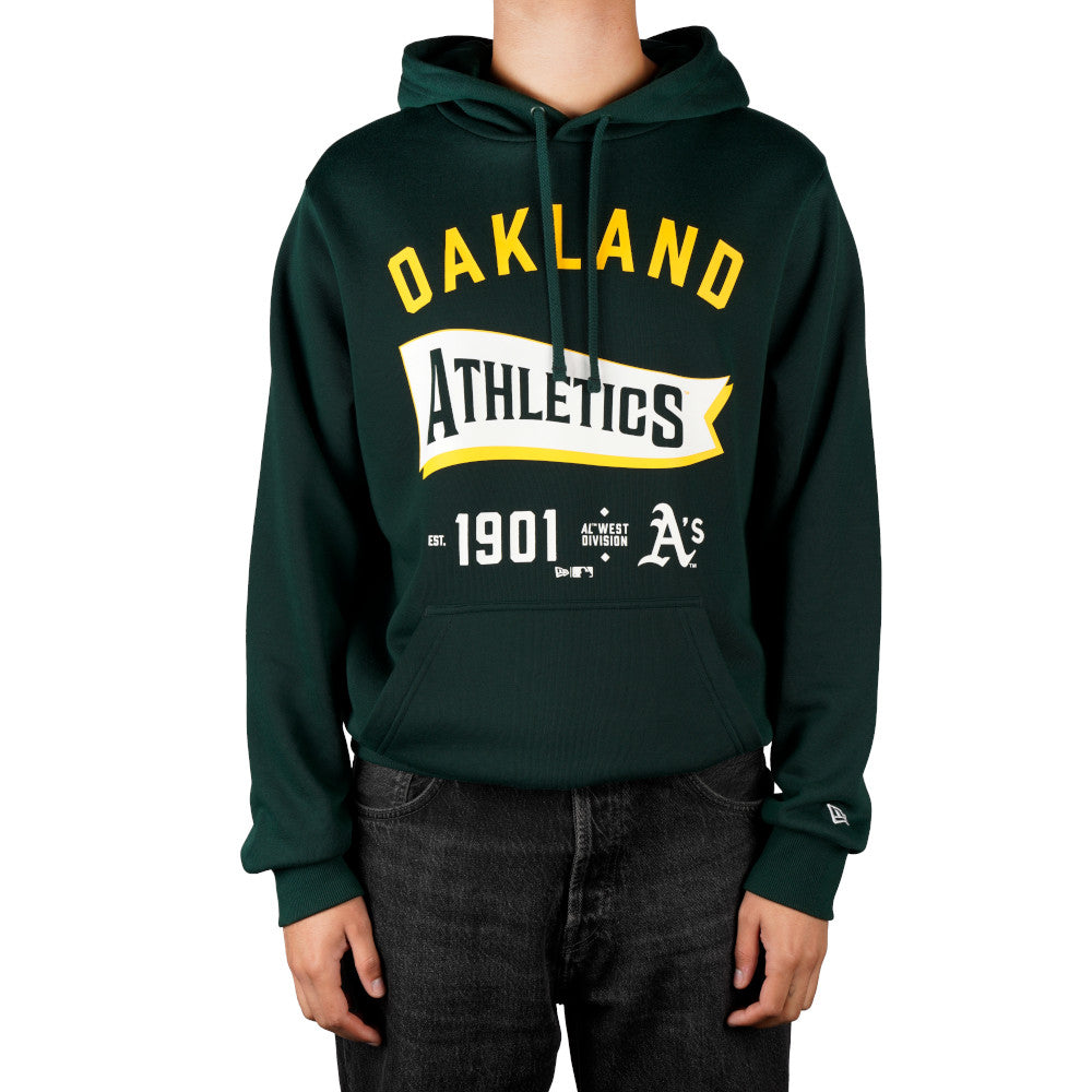 New Era MLB Pennant Hoodie Oakland Athletics Dark Green – Cap-Z Australia