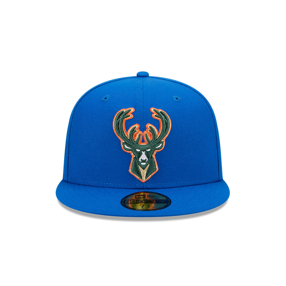 New Era 59Fifty NBA 22-23 On-Court City Edition ALT Milwaukee Bucks ...